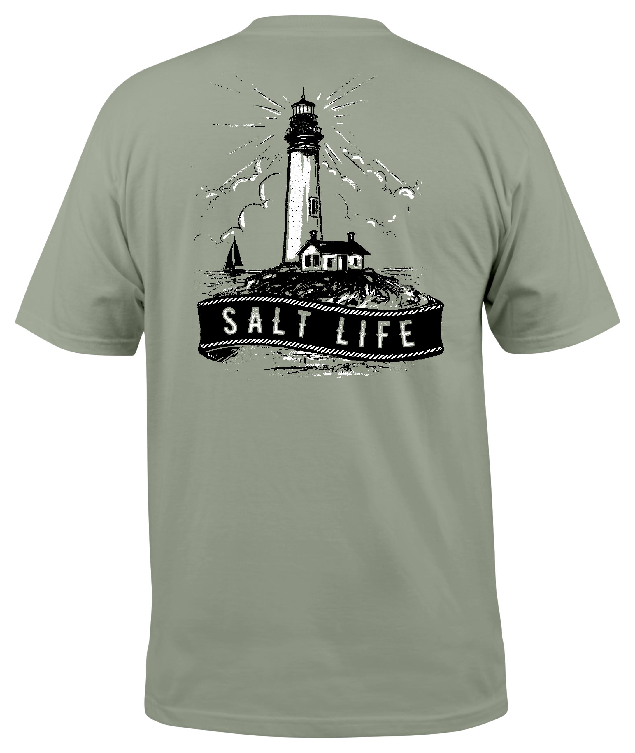 Salt Life Lighthouse Island Short-Sleeve T-Shirt for Men | Bass Pro Shops